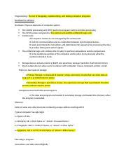 Comp Sci 1026 Lecture 1 Docx Programming The Act Of Designing Implementing And Testing