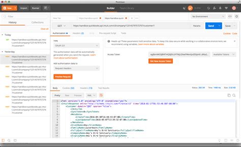 Ruby On Rails Quickbooks Api Create Customer Post Request Fail Stack Overflow