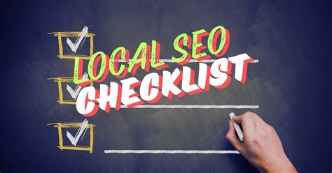 Local Seo Checklist Download Easy To Follow Pdf