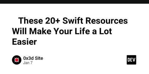 codingcat dev on linkedin 🫣 these 20 swift resources will make your