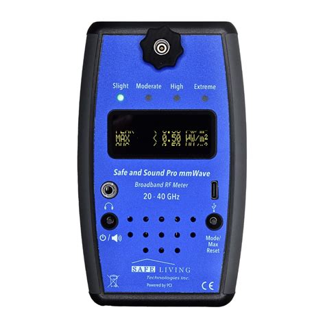 Safe And Sound Pro Mmwave Hf Detektor Messung Elektromagnetischer Strahlung Für Gesundheit Und