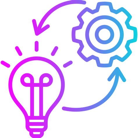 Implement Generic Gradient Outline Icon Implement Generic Gradient Outline Icon