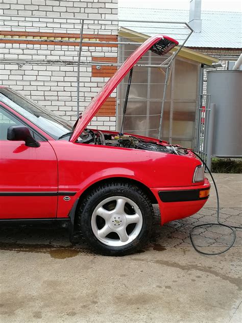 Самодельный кронштейн защиты — Audi 80 B4 2 л 1992 года другое Drive2