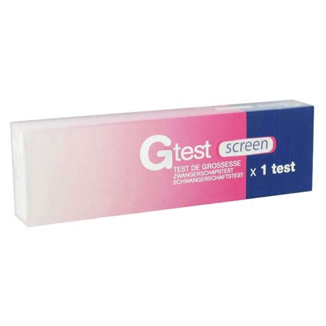 Gilbert Gtest Screen 1 Pregnancy Test Easypara
