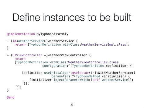 Dependency Injection In Ios Ppt