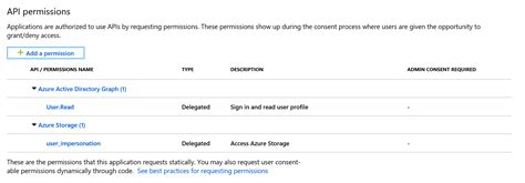 Azure Access A Blob File Via Uri Over A Web Browser Using New Aad