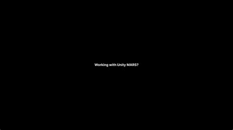 Unity On Linkedin Unity Mars Companion App Available In Beta 12 Comments