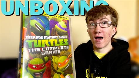 teenage mutant ninja turtles 2012 the complete series dvd unboxing