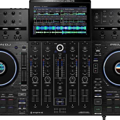 Denon DJ PRIME 4 4 Deck DJ Controller WI FI MUSIC STREAMING Reverb