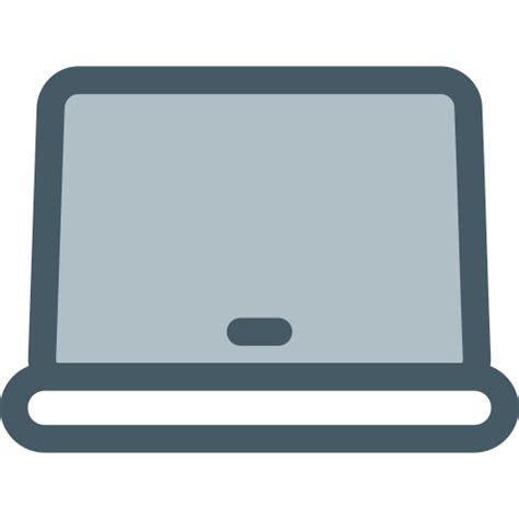 Laptop Generic Grey Icon