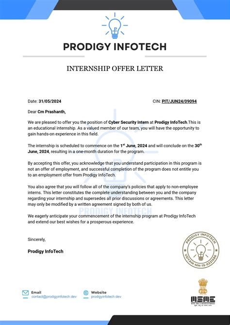 c m prashanth on linkedin cybersecurity internship prodigyinfotech learningandgrowing…