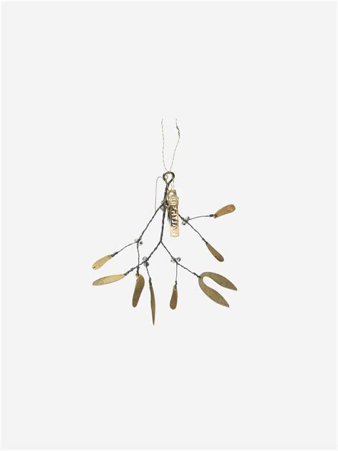 Brass Hanging Mistletoe Walther And Co X Thatch