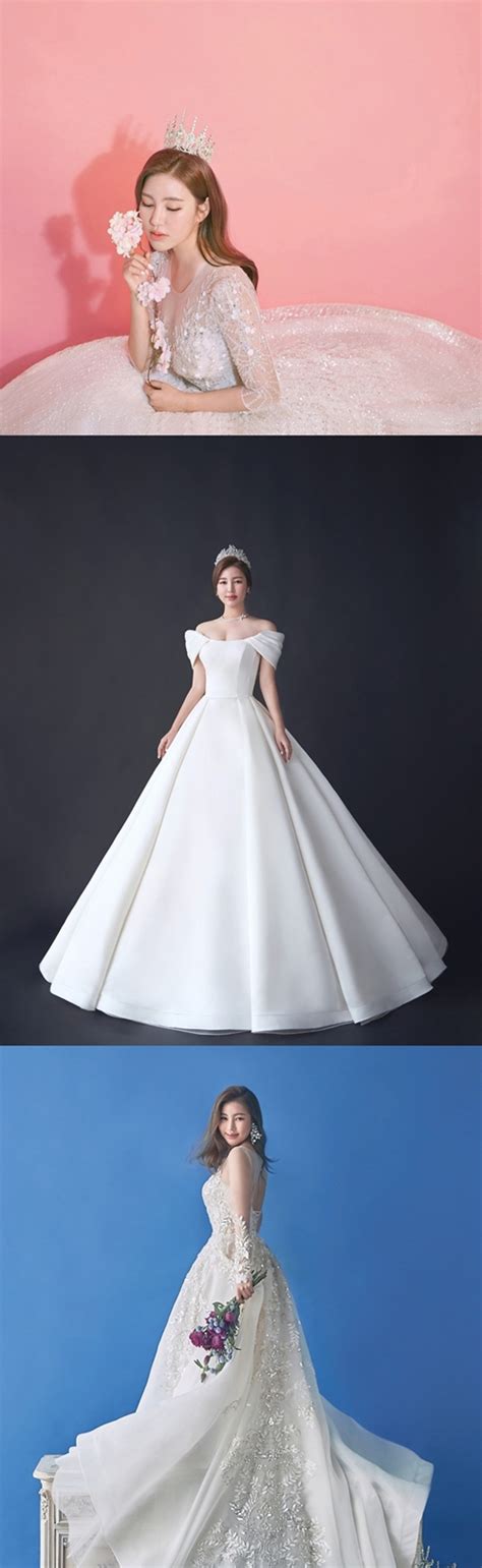 송가인 첫 웨딩 화보 공개…우아한 드레스 자태 Mk스포츠