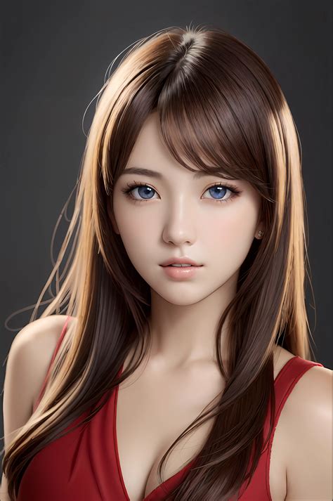 1girl Realistic 1 4 Pixiv 1 3 Perfect Illumination Distinct