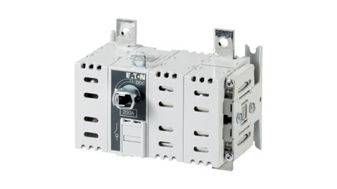6098934 Ddc 160 2 Sk 2 Pole Rear Panel Isolator Switch 160a Maximum Current Ip20 Rs