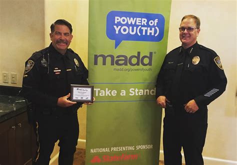 Lompoc Police Officer Eric Andreasen Recognized For Dui Enforcement Noozhawk