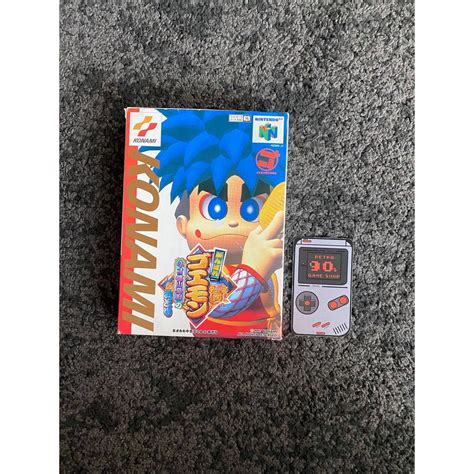 Konami Cartridge N64 Boxed Goemon Japan Shopee Thailand