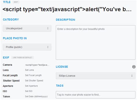 Sans Penetration Testing Finding Zero Day Xss Vulns Via Doc Metadata