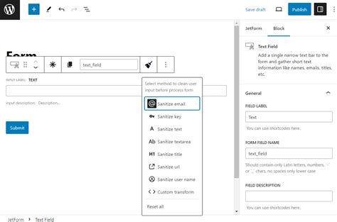How To Use Sanitize Value Feature For Text And Textarea Fields