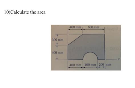Solved Calculate The Area Chegg