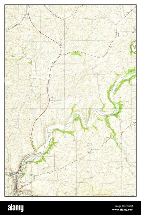 Map Of Colfax Washington Cut Out Stock Images And Pictures Alamy