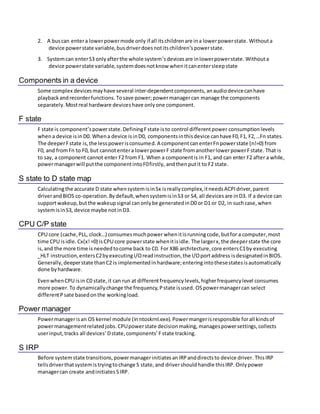 Windows Power Management Basic Knowledge DOCX