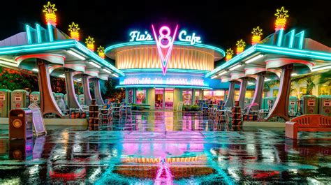 Flos V8 Cafe Jigsaw Puzzle Disney Cars Wallpaper Cars Movie Disney