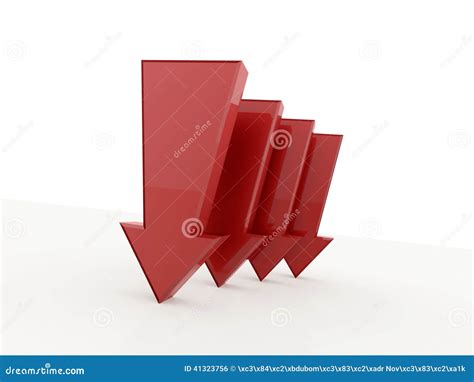Red Arrows Stock Illustration Illustration Of Motion 41323756