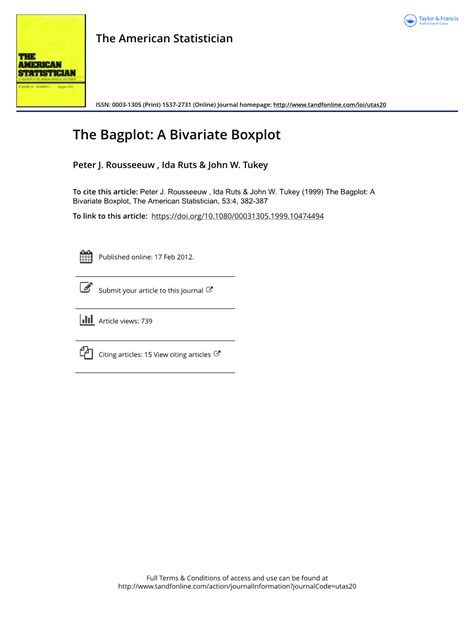 The Bagplot A Bivariate Boxplot Docslib