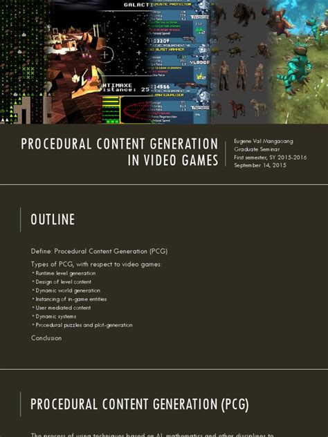 Procedural Content Generation In Video Games Pdf Video Games Randomness