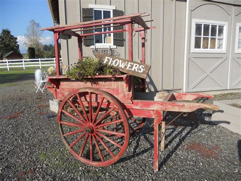Flower Cart With Wheels At Mary Settle Blog