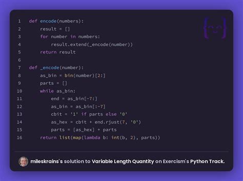 mileskrains s solution for variable length quantity in python on exercism