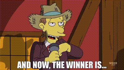 Yarn And Now The Winner Is The Simpsons 1989 S24e12 Comedy