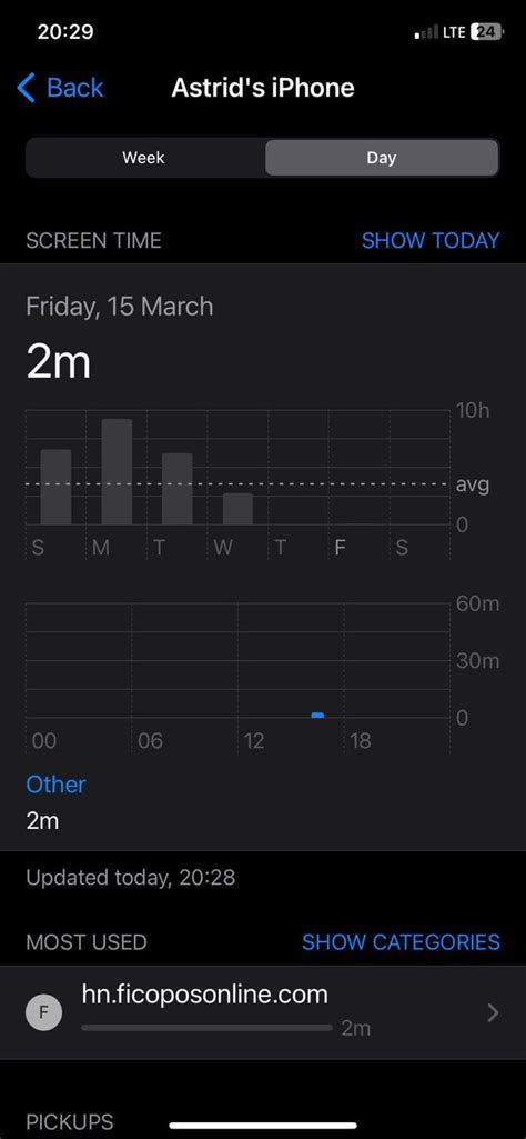 Screentime Deleted Random Webpages Listed Rios