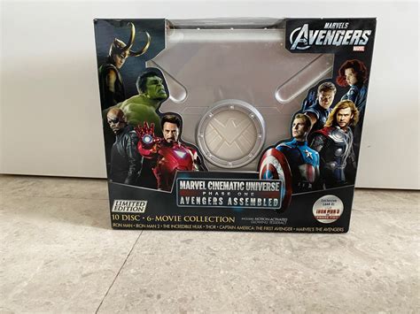 Marvel Cinematic Universe Phase One Blu Ray Box Set Hobbies Toys Memorabilia Collectibles