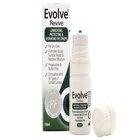 Buy Evolve Revive Eye Drops Refreshing Lubricant For Dry And Tired Eyes