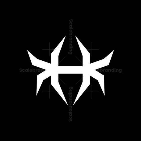 Spider H Logo H Logos Owl Logo Lettering