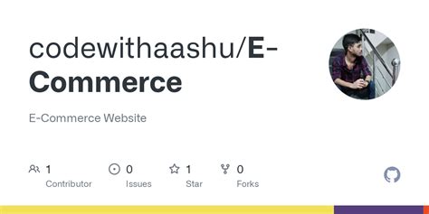 Github Codewithaashu E Commerce E Commerce Website