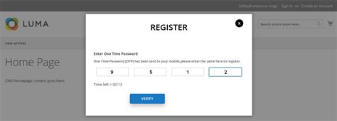 Frontend Customer Registration Magento 2 Mobile Otp Login Pro Extension