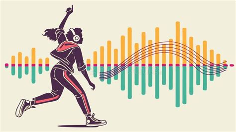 Sound Wave Equalizer Graphic Audio Visual And Music Technology Vector Design Generative Ai