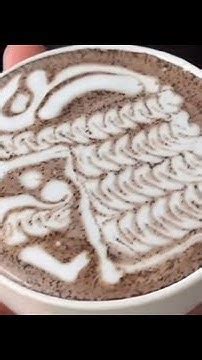 Latte Art Making Latte Art Human Face Beautiful Latte Art Youtube