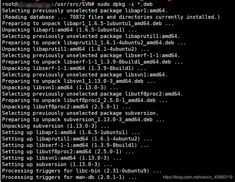 ubuntu离线安装svn1 13 0 步骤 所需deb安装包 unbutun svn客户端离线安装 csdn博客