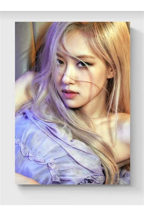 Fırsatlar Diyarı Blackpink Rose K Pop Kpop Poster Yüksek Çözünürlük