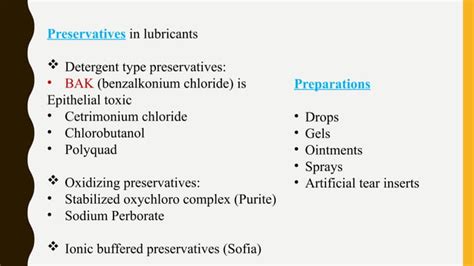 Dry Eye Causes Aetiology Pathogenesis Treatmentpptx