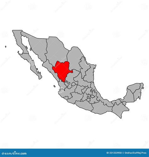 Durango Outline Map Cartoon Vector 323677149