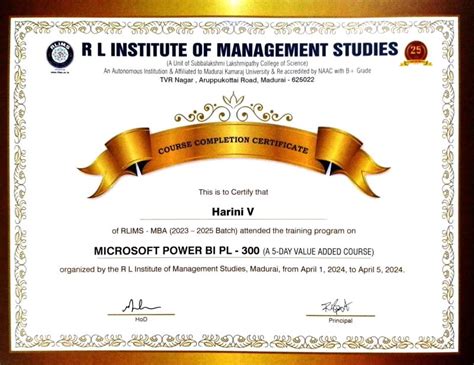 Powerbi Dataanalytics Continuouslearning Harini Vijayakumar