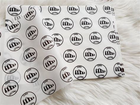 Custom Printed Thin Tissue Paper T Paperpersonalised A3 Business