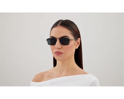 Saint Laurent Corner Angle Sl 700 Sunglasses Frame Color Black