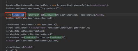 fix `time bucket` of `servicetraffic` not set correctly in `slowsql` by