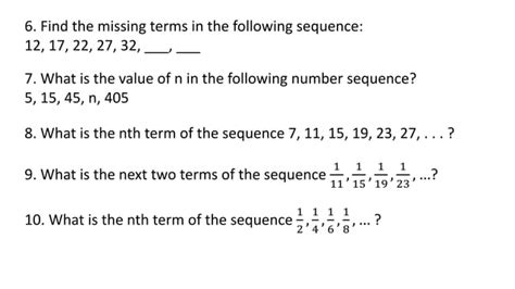 Generating Patterns And Arithmetic Sequencepptx